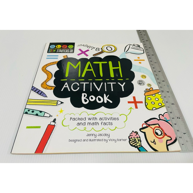 แท้ มือสอง สภาพดี DKTODAY หนังสือ STEM STARTERS FOR KIDS MATHS ACTIVITY ...