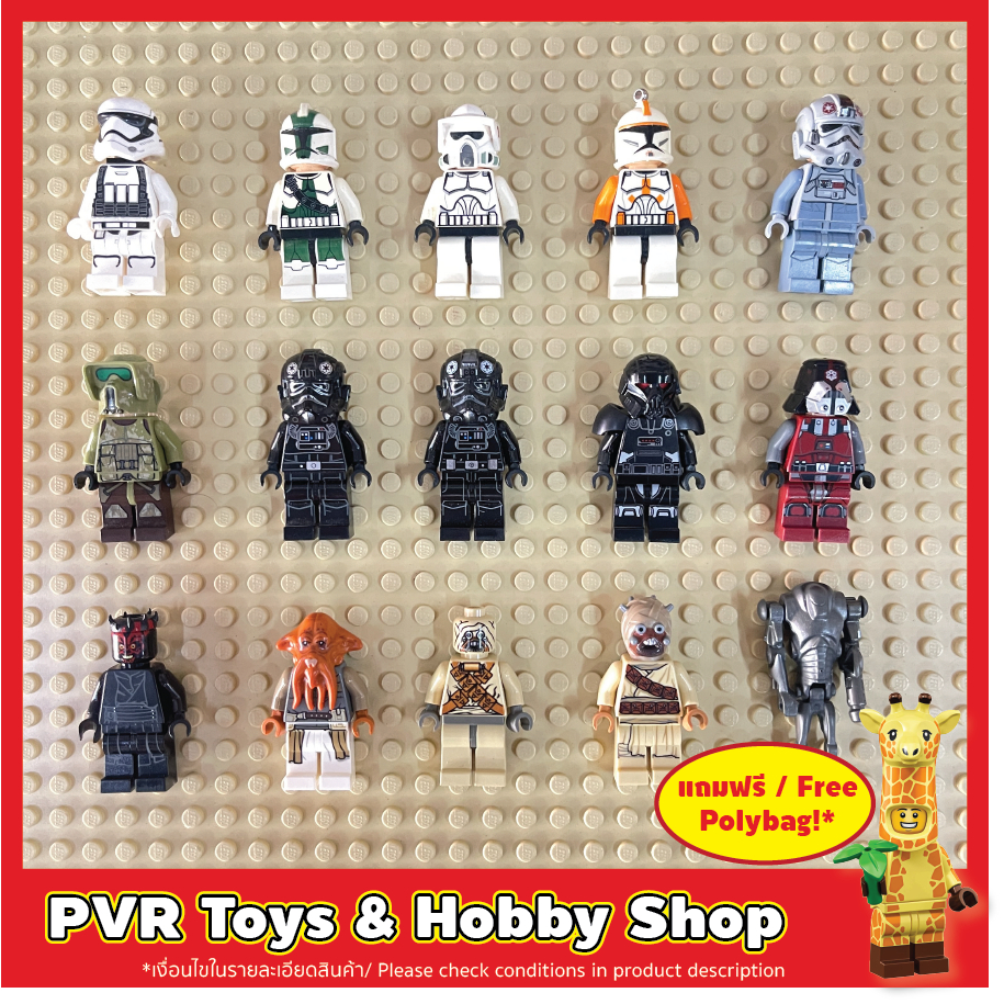 USED มือสอง LEGO® Minifigures Star Wars cmf SITH Set2 เลโก้ มินิฟิกเกอร ...