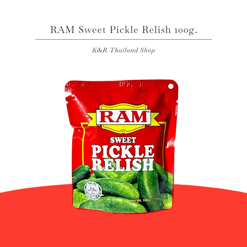 RAM SWEET PICKLE RELISH 100g. | Shopee Thailand