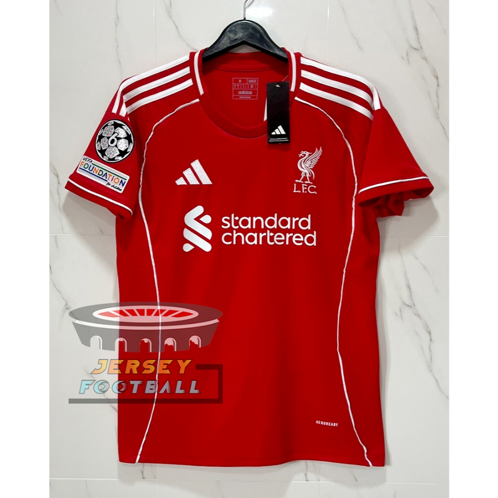 ขายดี !! เสื้อกีฬา ฟุตบอล หงษ์แดง Home เหย้า เกรดแฟนบอล ปี 2025/26 ใหม่ล่าสุด พร้อมชื่อเบอร์ ...