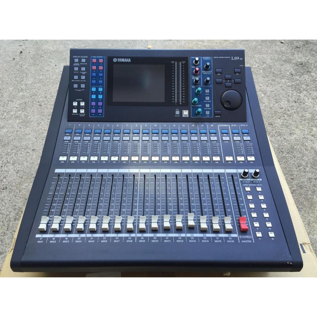 Yamaha LS9 Digital audio mixer 16-channel เครื่องผสม กับ 24 ช่อง ...