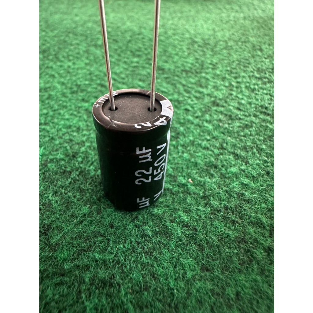 capacitor 105 องศา C 22uF 450V ขนาด 16x25 mm จำนวน 1 ตัว | Shopee Thailand