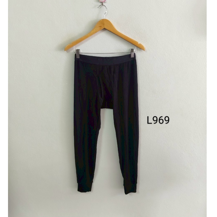 M(ช) Heattech Ultra Warm (L969) แบรนด์ uniqlo ยูนิโคล่ กางเกงลองจอน ชาย | Shopee Thailand