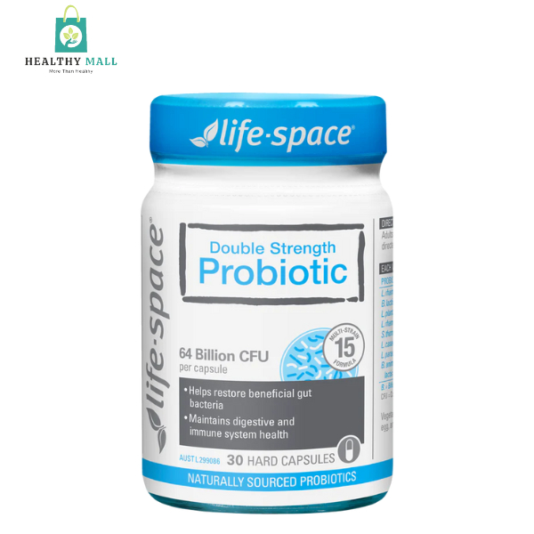Life Space Double Strength Probiotic 30 Capsules อาหารเสริม โปรไบโอติ ...