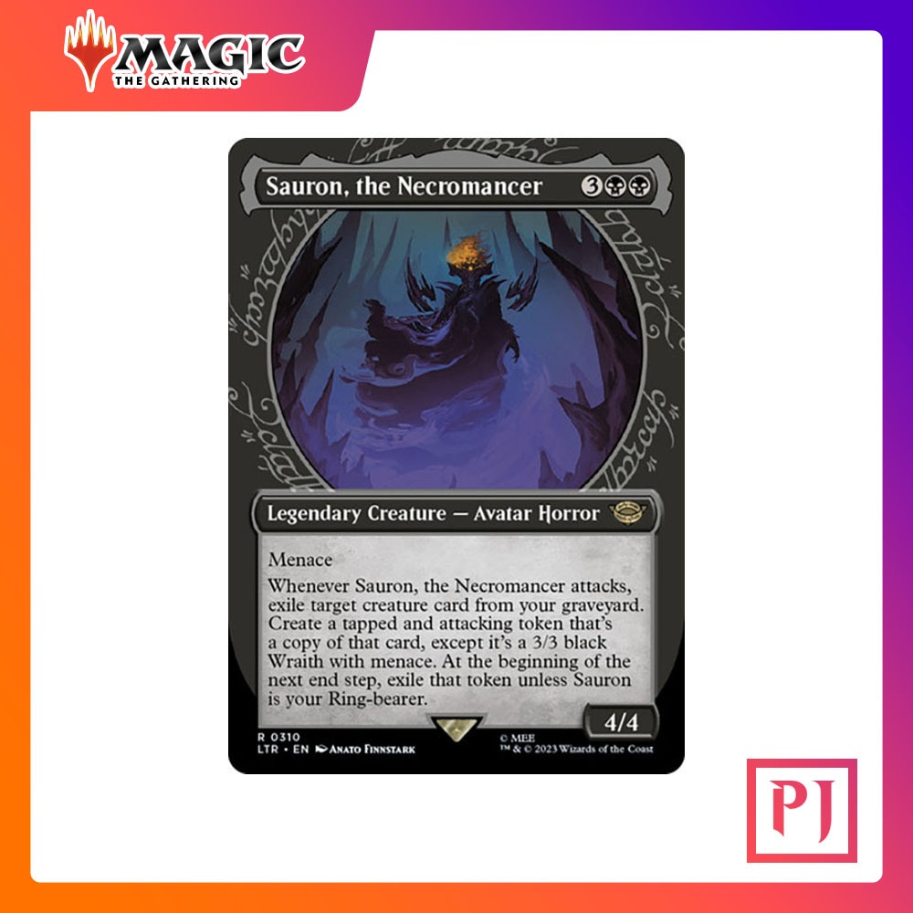 [MTG] Sauron, the Necromancer (#310) (Showcase)[LTR] [BLACK] [RARE ...