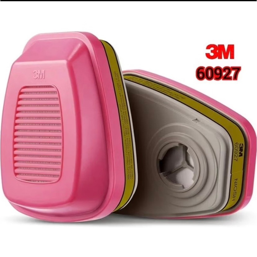 3M 60927 ตลับกรอง Mercury Vapor/Organic Vapor/Acid Gas Cartridge/Filter ...