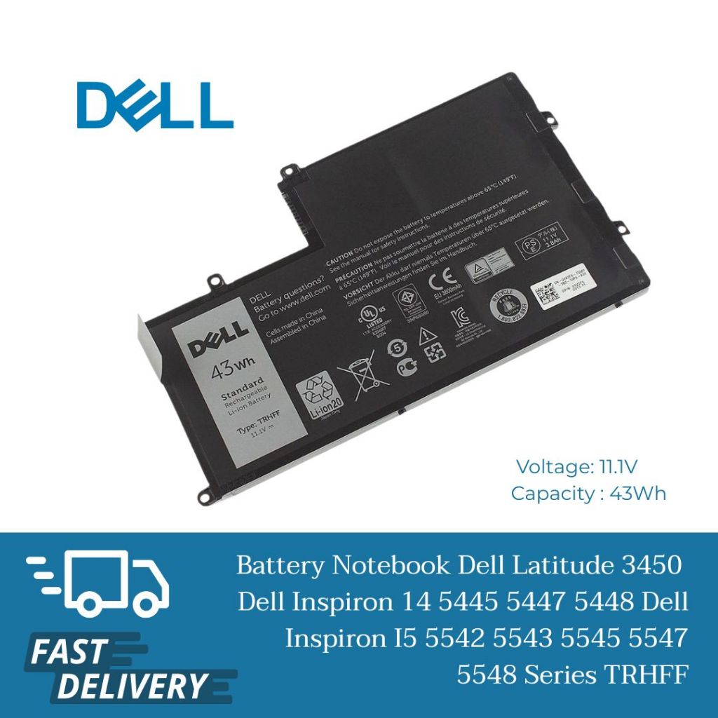 Dell Latitude 3450 Dell Inspiron 14 5445 5447 5448 Dell Inspiron I5 5542 5543 5545 5547 5548 ...