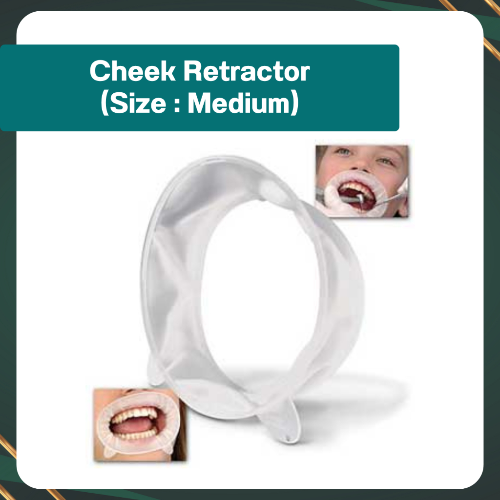 Ztdental Optragate Cheek Retractors (Size : Medium) ที่เปิดปาก ที่ง้าง ...
