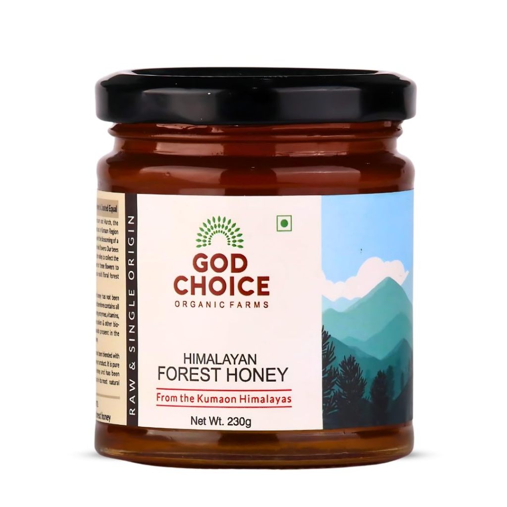 God Choice Organic Farms, Organic Honey น้ำผึ้งดิบ ออร์แกนิค 230g 🐝 | Shopee Thailand