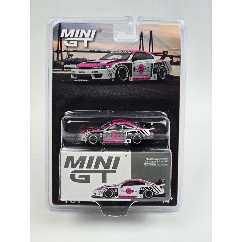 "Chase Car " Mini GT No.781 Nissan LB-Super Silhouette S15 SILVIA Auto ...