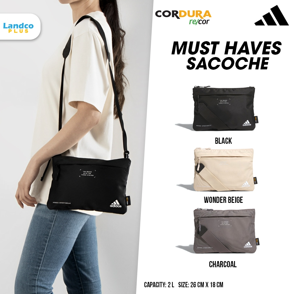 Adidas Collection อาดิดาส กระเป๋าสะพายข้าง Must Haves Sacoche IM5211 ...