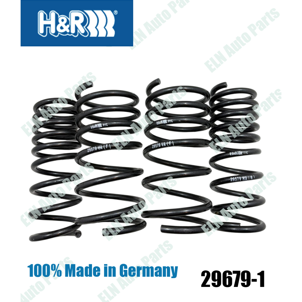 H&R สปริงโหลด (lowering spring) BMW 5series E34 M5 เก๋ง+แวน (Limousine ...