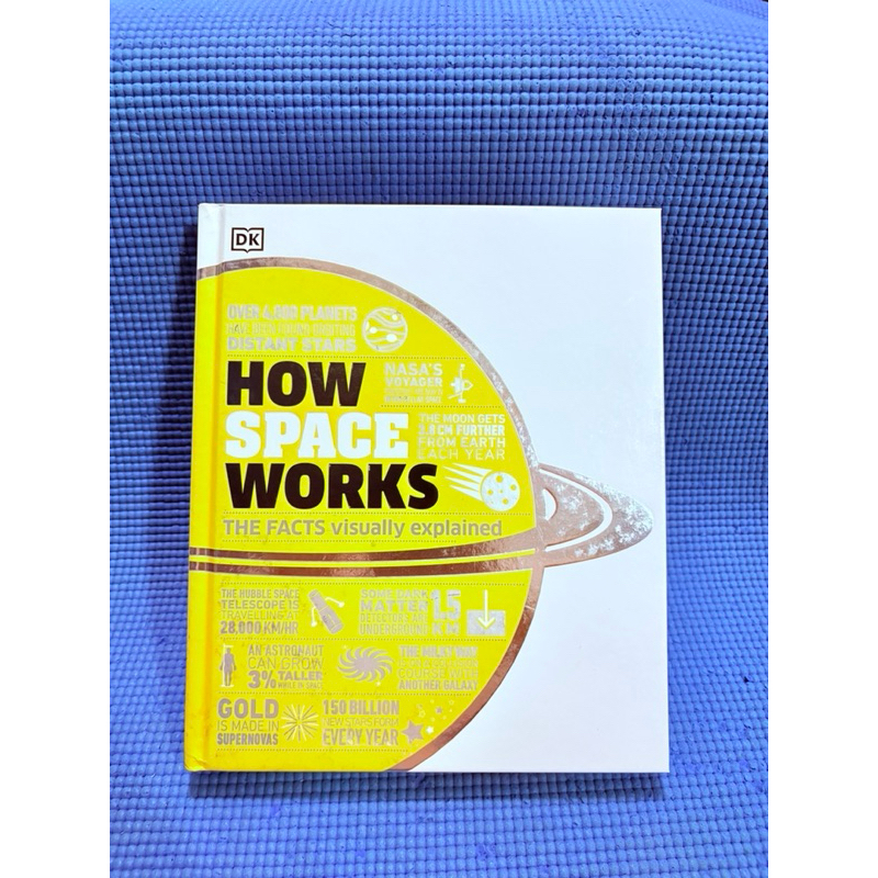 (มีคราบน้ำ,รอยคลื่นน้ำ)DK HOW SPACE WORKS ของแท้ป้าย asia books💥ไม่มีจด ...