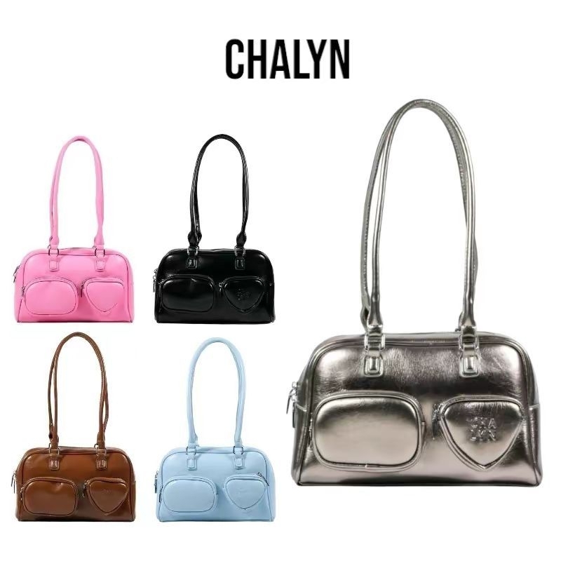 กระเป๋าแฟชั่น CHALYN Wendy รุ่น CL4N03 กระเป๋าสะพายไหล่ มีกระเป๋าหน้าหัวใจ น่ารัก คิ้วทึ ใส่ของ ...