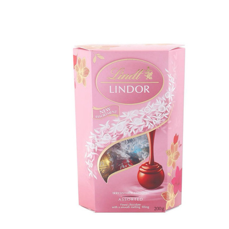 (NEW) Lindt Lindor Cornet Extra Dark Chocolate 60% Cacao 200 g ...