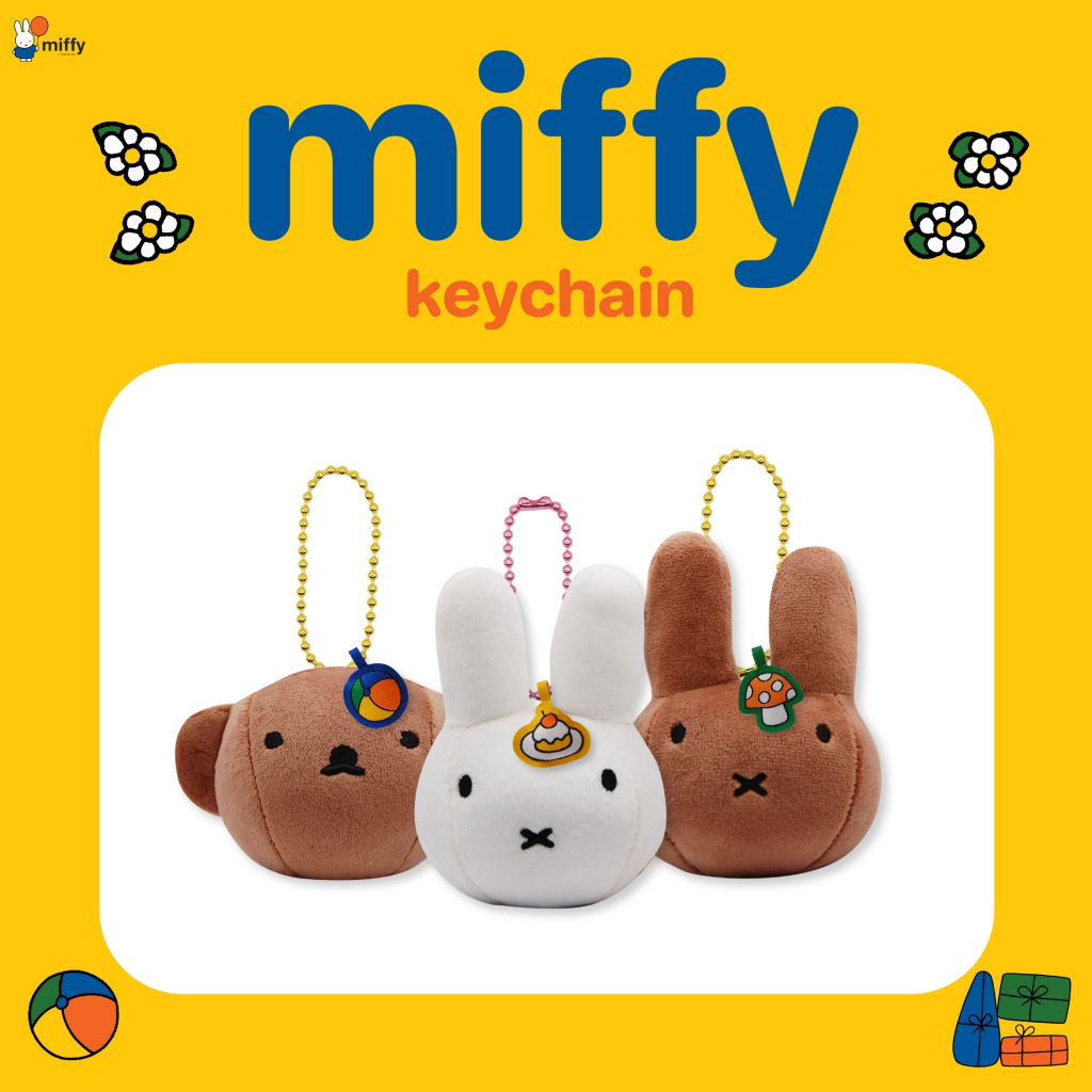 KeyChain Head Miffy & Friends Collection | Shopee Thailand