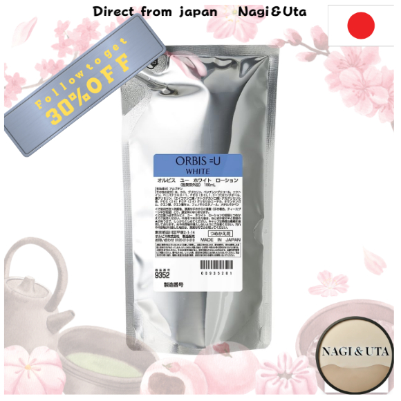 ORBIS [Quasi-drug] You White Lotion Toner Refill 180mL Aging Care Whitening 2. รีฟิล 180มล. (x 1 ...