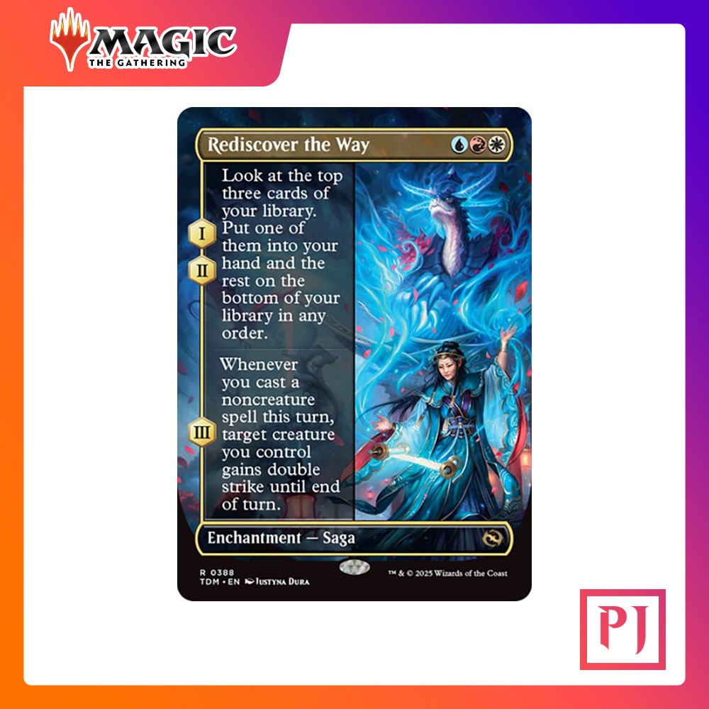 [MTG] Rediscover the Way (Borderless) [TDM] [MULTI] [RARE] [NORMAL ...