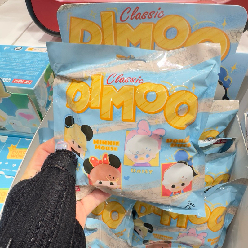 พร้อมส่ง !!!! กล่องสุ่ม popbean dimoo x disney popmart (3 ชิ้นใน 1 เซต ...
