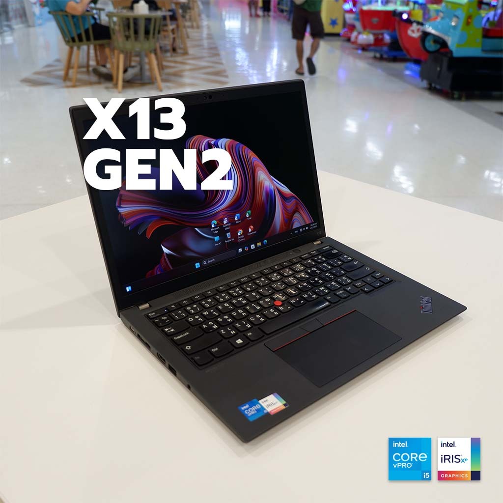Thinkpad X13 GEN2 / i5-1145G7 / 16GB / M.2 256GB / 13.3" WUXGA IPS / สี ...