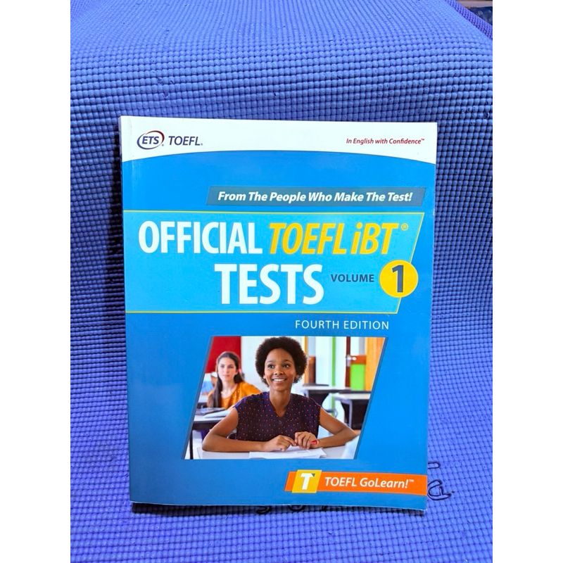 ETS TOEFL OFFICIAL TOEFL IBT TESTS VOLUME 1 💥ไม่มีจดมือ2 | Shopee Thailand