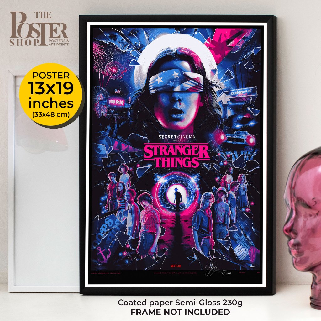 Stranger Things Posters SET2 สเตรนเจอร์ ธิงส์ โปสเตอร์ เซต2 | Shopee ...