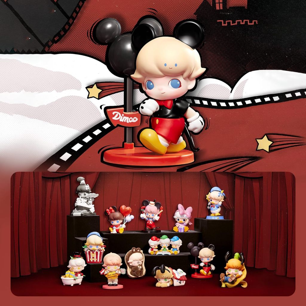 [ยกกล่อง]🔥พร้องส่งในไทย Dimoo World x Disney series figure | Shopee ...