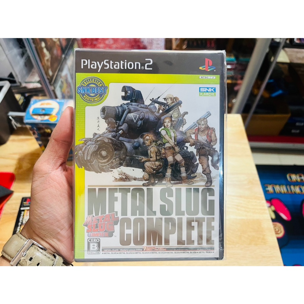 แผ่นแท้!! [Playstation 2] : Metal Slug Complete มือ 1 ซีลเดิมรวมทุกภาค ...
