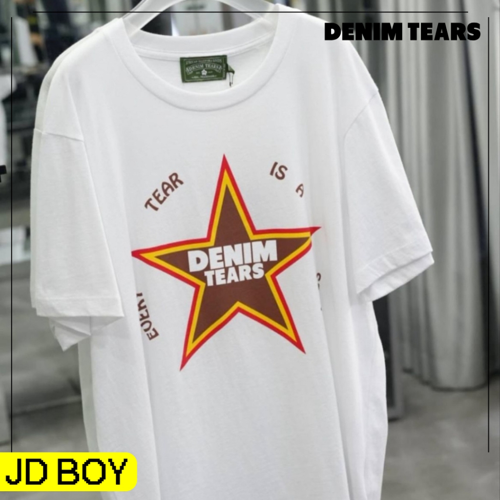 (มีส่งด่วนได้ของเลยวันนี้) JDBOY -Denim Tear เสื้อยืด ของแท้ | Shopee ...