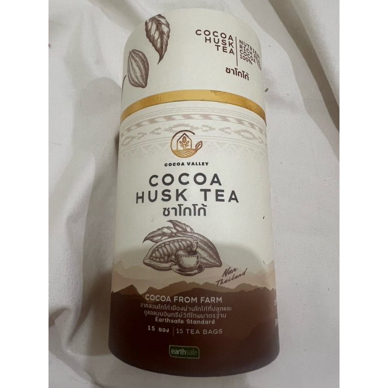 Cocoa husk tea มือสองแกะทานไปแล้วสามห่อค่ะยังเหลืออีก 13 ถุงค่ะเก็บ ...