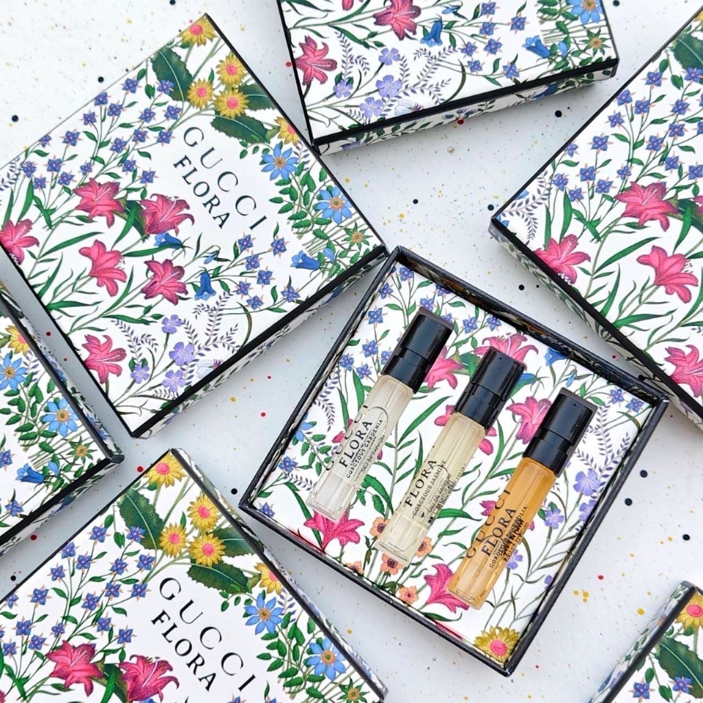 เซ็ทน้ำหอม Gucci Flora Sample Vials Set 3 Pcs | Shopee Thailand