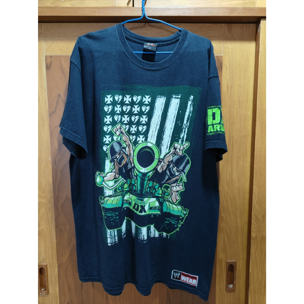 เสื้อยืดวินเทจ WWE DX AMRY TANK 2009's เสื้อวินเทจมวยปล้ำ WWE งานป้ายปี ...
