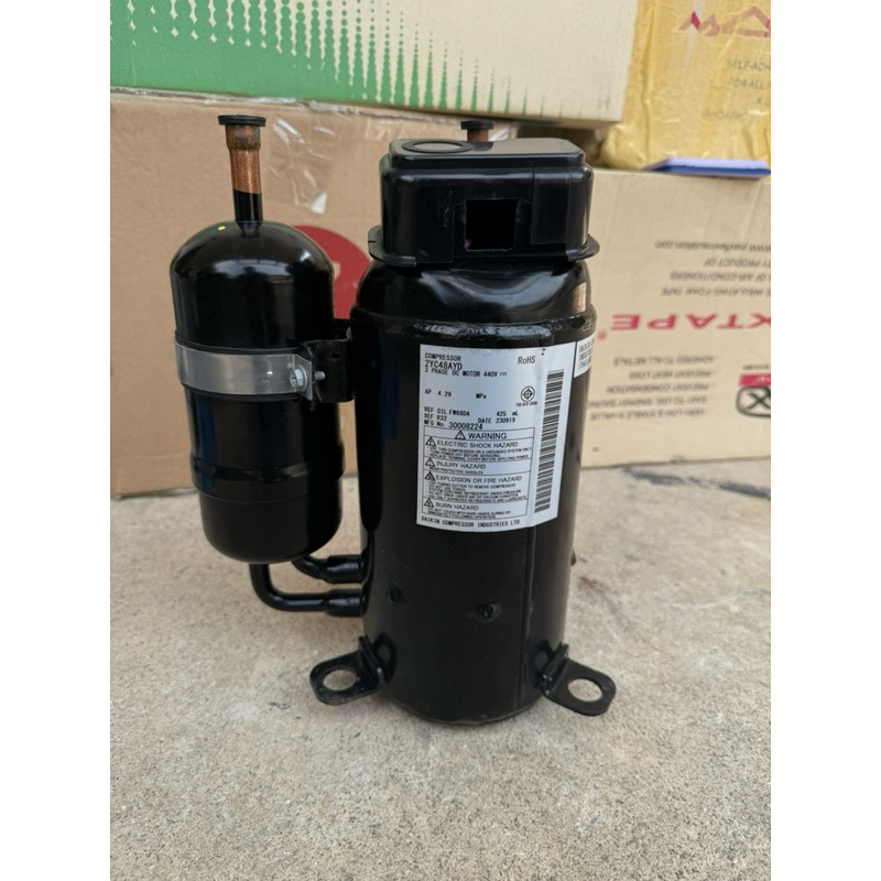 คอมเพรสเซอร์แอร์ DAIKIN Compressor รุ่น 2YC48AYD , DAIKIN P/N : 4019433 ...