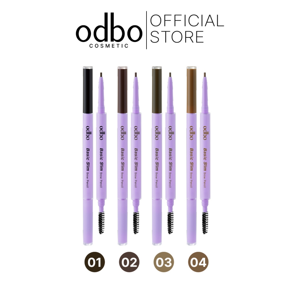 ODBO BASIC SLIM BROW PENCIL - OD7021 | Shopee Thailand