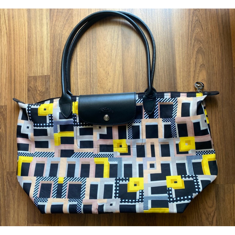 Long champ size L หูยาว มือสอง | Shopee Thailand