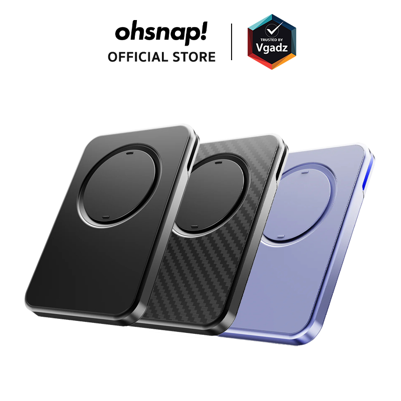 ohsnap! - ที่เก็บบัตรติดหลังมือถือ รุ่น Snap Grip Wallet | Shopee Thailand