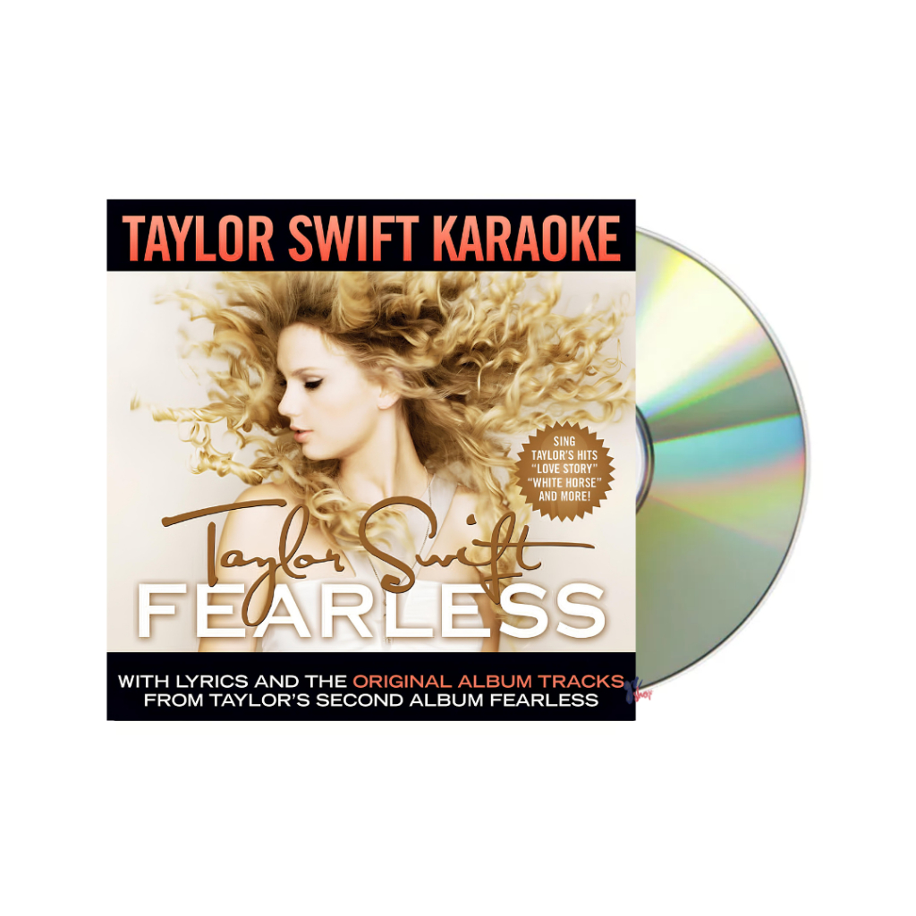 (พร้อมส่ง) Taylor Swift - Fearless (Karaoke) CD / ซีดี สินค้า Official ...