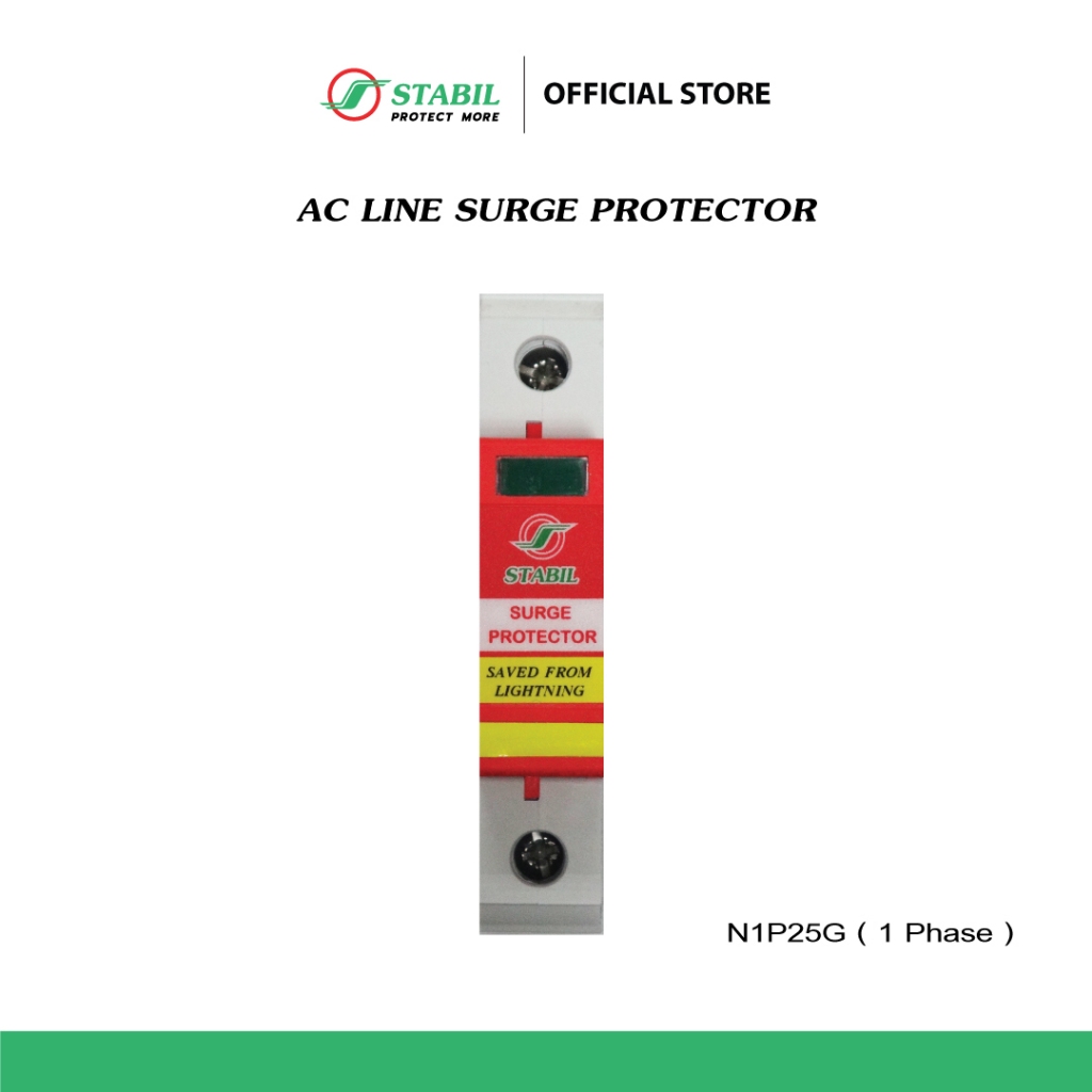 [Official store] STABIL AC LINE SURGE PROTECTOR N1P-G series | Shopee ...