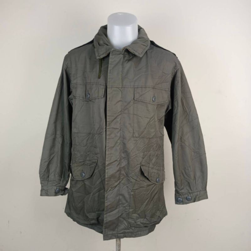 D391 📌 เสื้อทหารM65 ออสเตียเรีย อก 46 (อ่านรายละเอียดด้านล่างให้ครบ) | Shopee Thailand