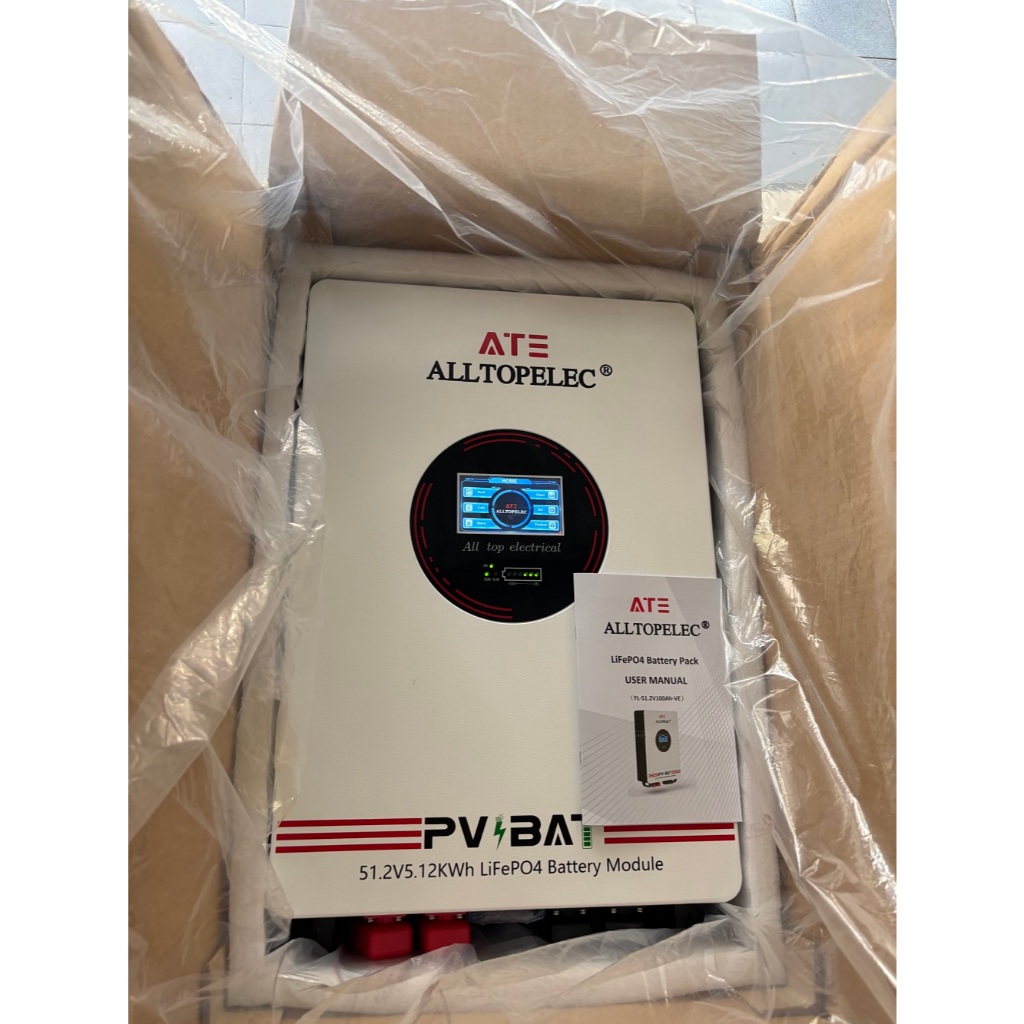 ATE ALLTOPELEC Battery LiFePO4 แบตเตอรี่โซล่าเซลล์ ชนิดลิเธียมฟอสเฟต ...