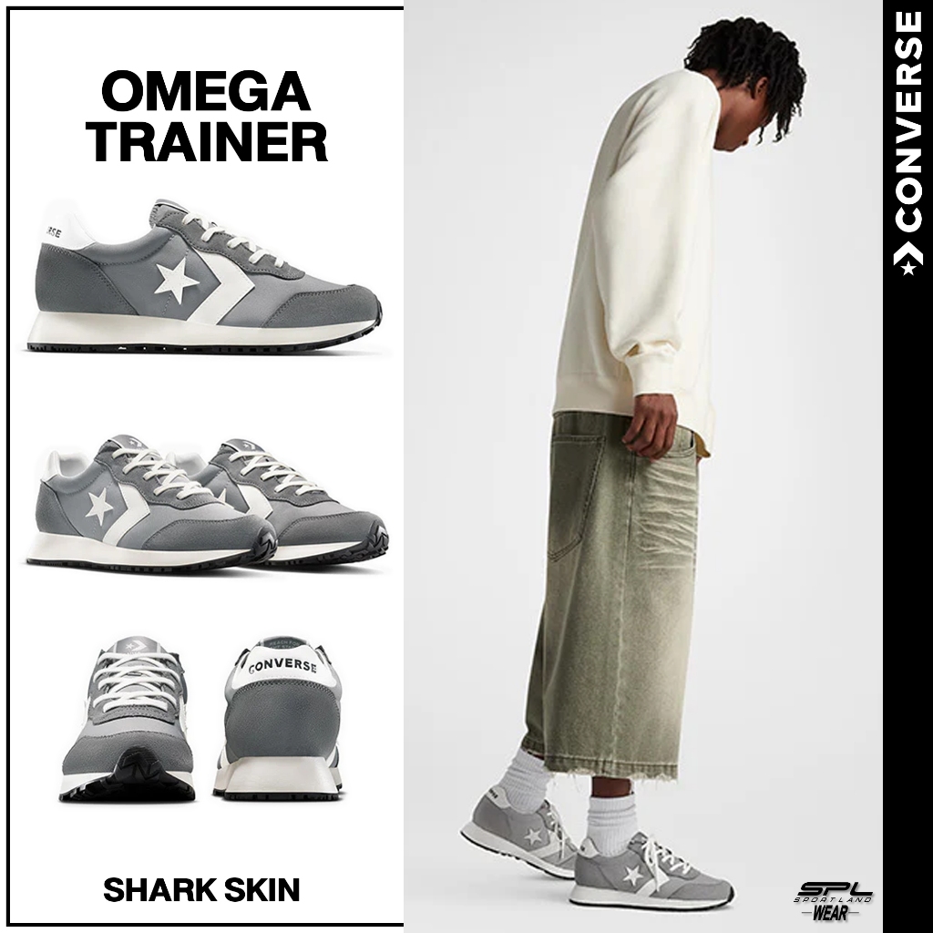 Converse รองเท้าผ้าใบ รองเท้าลำลอง UX Omega Trainer OX Sharkskin ...