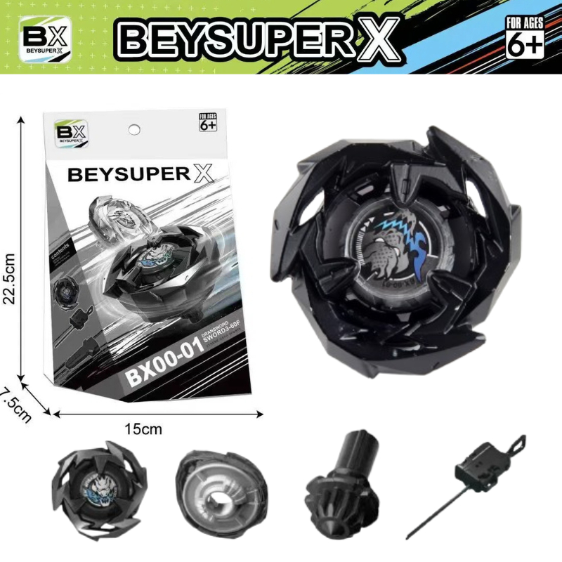 สินค้าขอคละสีนะคะ BEYSUPER X เบย์เบลด X BX-01 Dran Sword Black BX00-01 ...