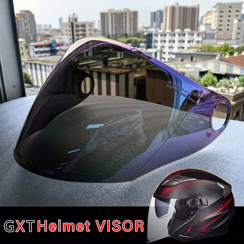 GXT 708 หมวกกันน็อกมอเตอร์ไซค์ครึ่งหน้า กระจังหน้าเลนส์รุ่นเดิม | Shopee Thailand