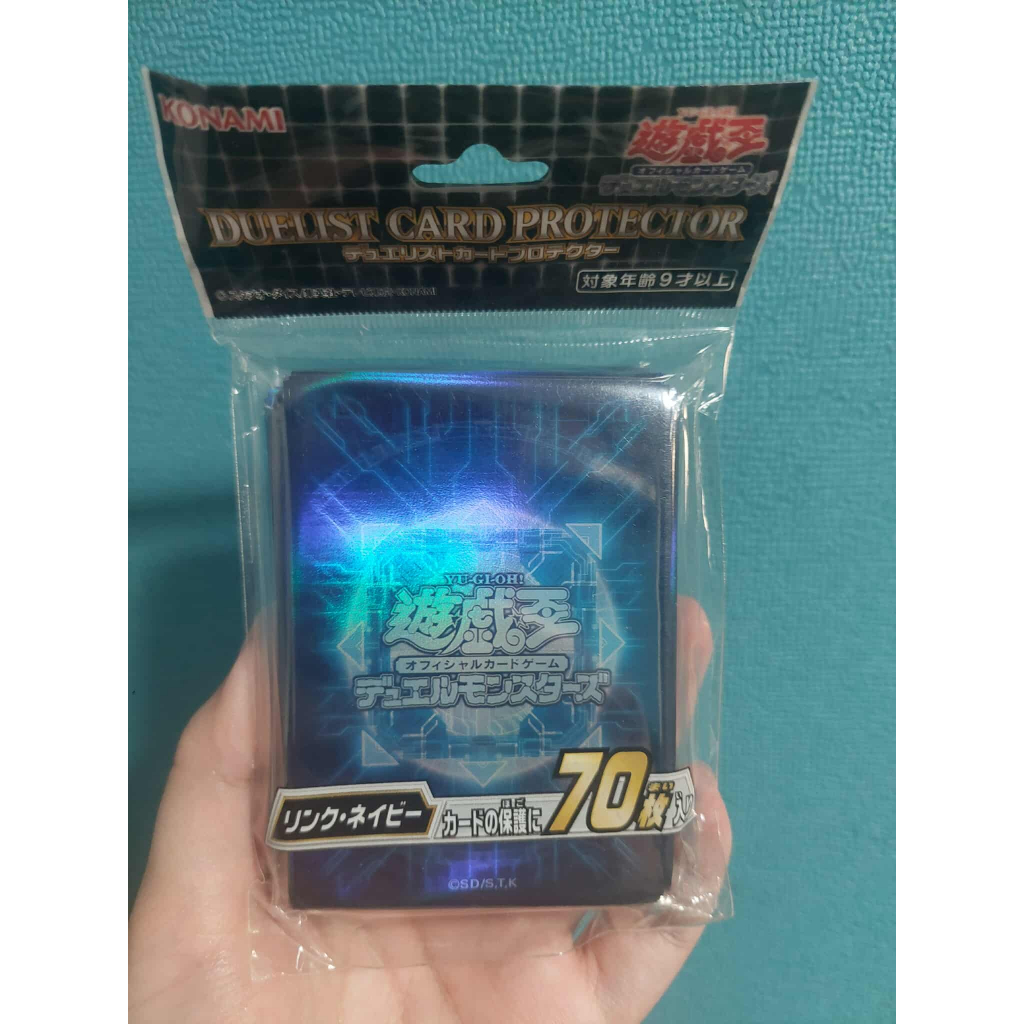 Yu-Gi-Oh: Duelist Card Protector (Card Sleeves) ลาย Link Navy มือ1 จำนวน 70 ซอง ของแท้ ลิขสิทธิ์ ...