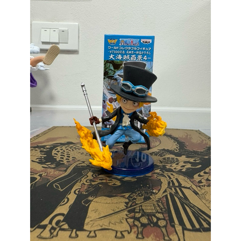 [พร้อมส่ง] [มือสอง] [โมเดลวันพีช] [ของแท้] ซาโบ้ Sabo one piece WCF ...