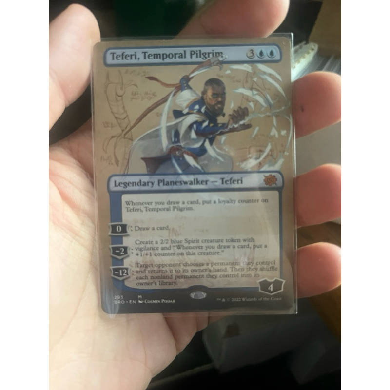 การ์ด MTG Teferi, Temporal Pilgrim Blue Magic the Gathering EDH รุ่น BRO สภาพ Ex-Nm | Shopee ...