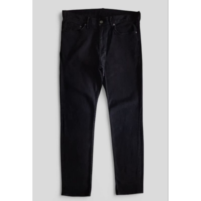 H&M & Denim สีดำ เอว 33-34 นิ้ว ยีนส์ผ้ายืด สวยดีเทลเดิมๆ สภาพดี ยีนส์ ...