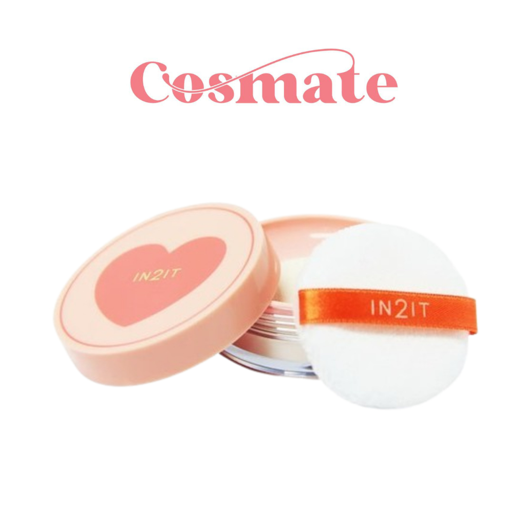 In2it Blur & Matte Loose Powder อินทูอิท แป้งฝุ่นหัวใจ ขนาด5กรัม ...