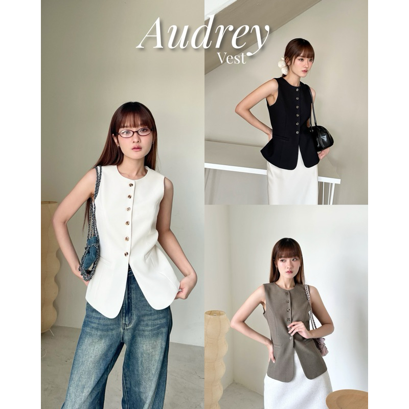 Thesummernade : Audrey vest | Shopee Thailand