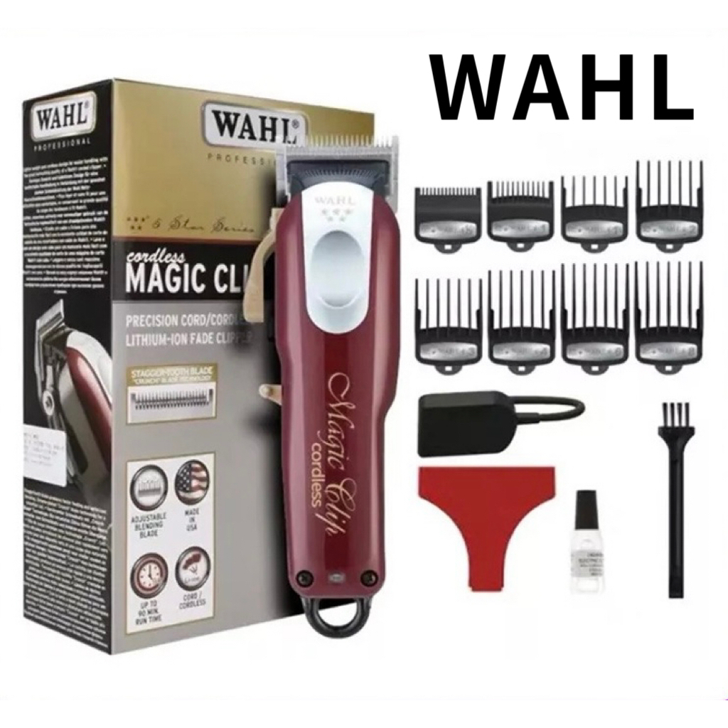 WAHL-8148ปัตตาเลี่ยนตัดผมไร้สาย-เครื่องโกนหนวด, เครื่องตัดแต่ง ...